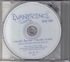 Going Under Single - The Evanescence Reference